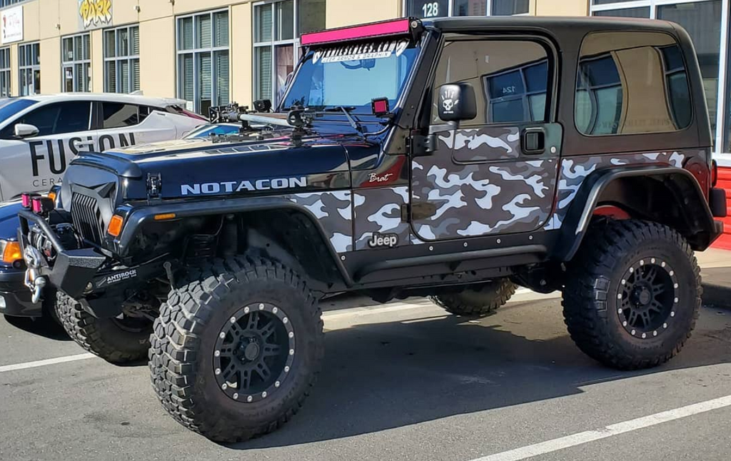 Digital Camo Jeep Wrangler